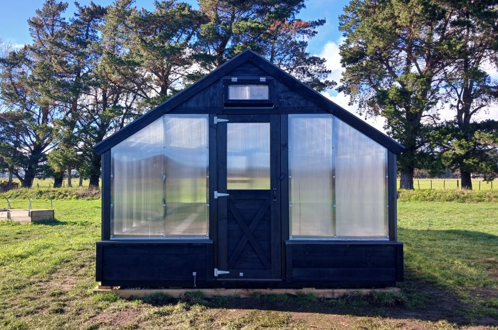 Nutopia Sanctuary - Premium Timber Greenhouse for sale NZ. Kitset or ...
